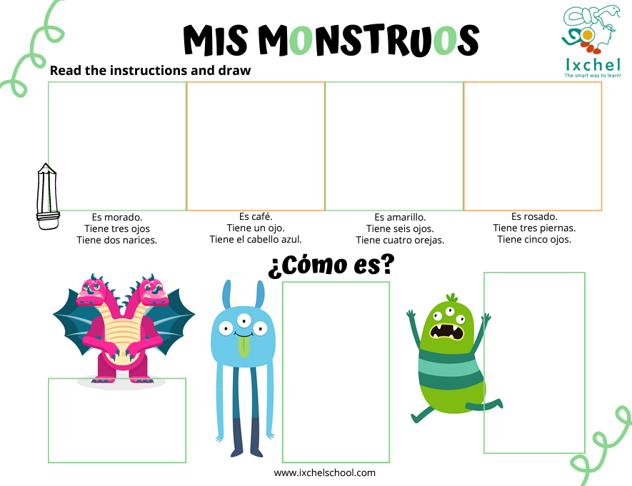 Physical descriptions P-1-K-198 - spanish lessons online