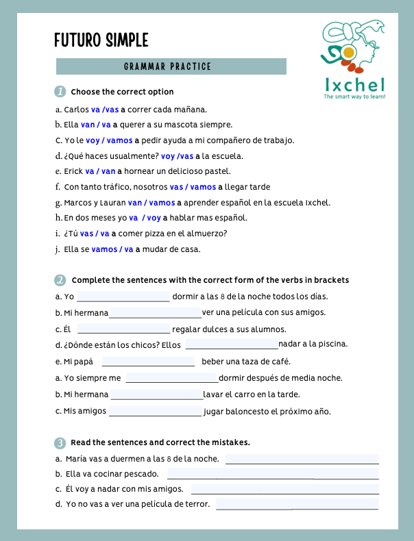 Daily routines P-1-K-163 - spanish lessons online